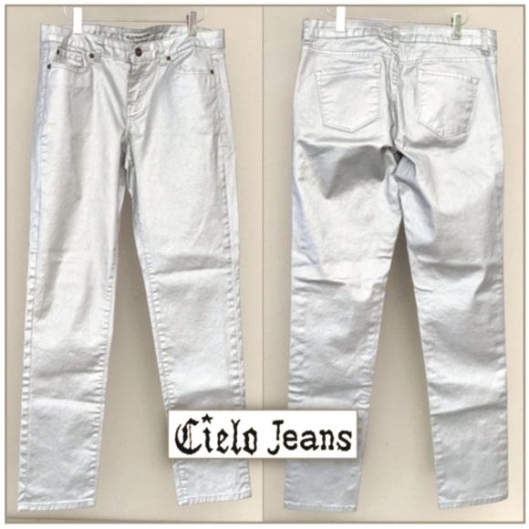 Cielo | Jeans | Cielo Jeans Usa Womens Silver Jeanspants | Poshmark
